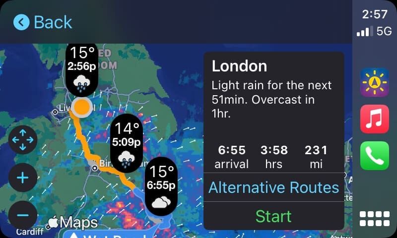 Best CarPlay Weather App: How To Get Weather Information?